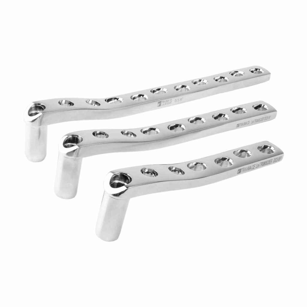 PLACA DCS 95° BARRIL ESTÁNDAR - Travma medical