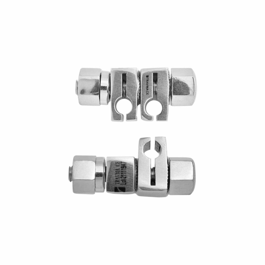 MINI ROTULA ACERO TIPO AO PARA BARRAS DE 4.0 MM - Travma medical