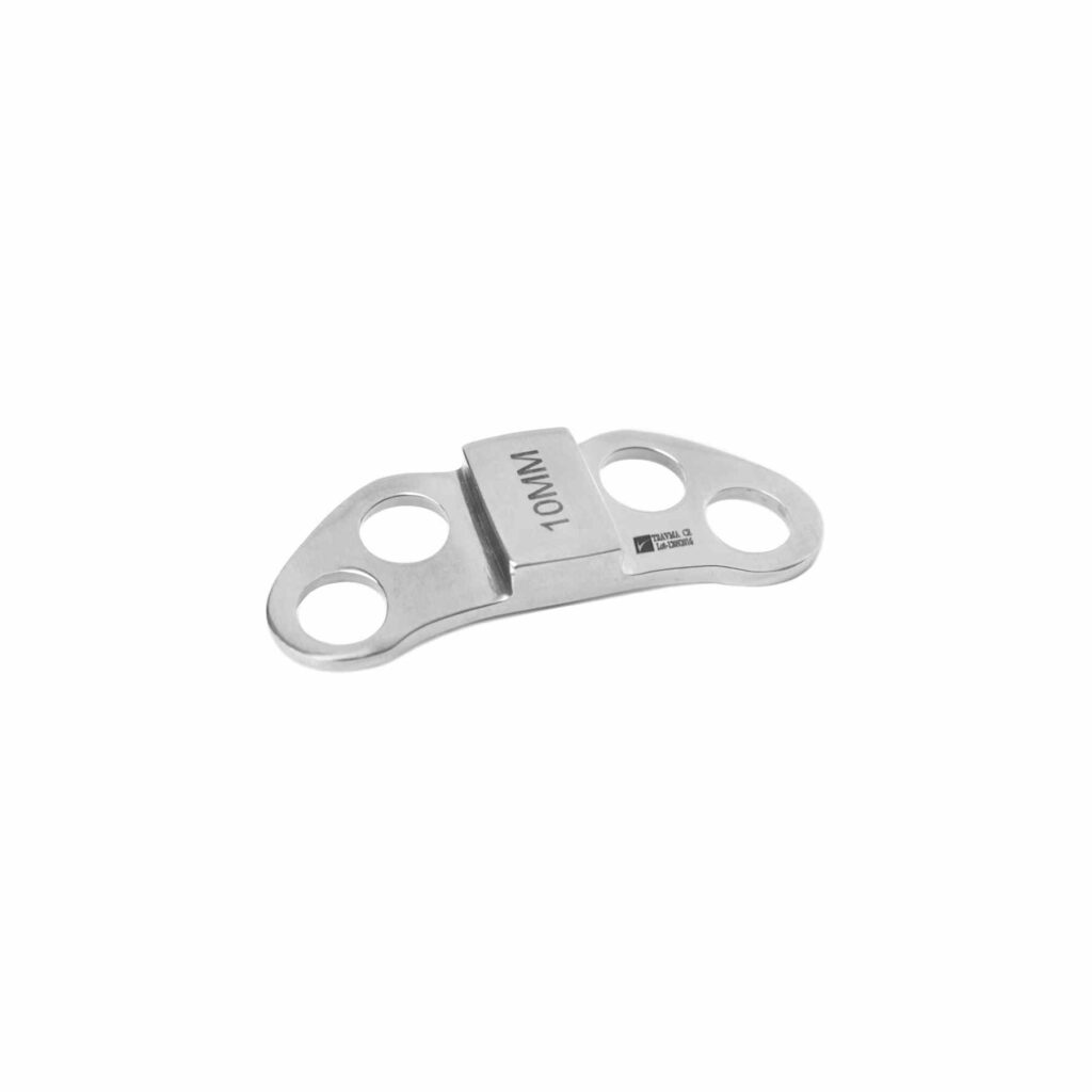PLACA TIPO PUDDU TIBIAL LCP 5.0 MM ACERO - Travma medical