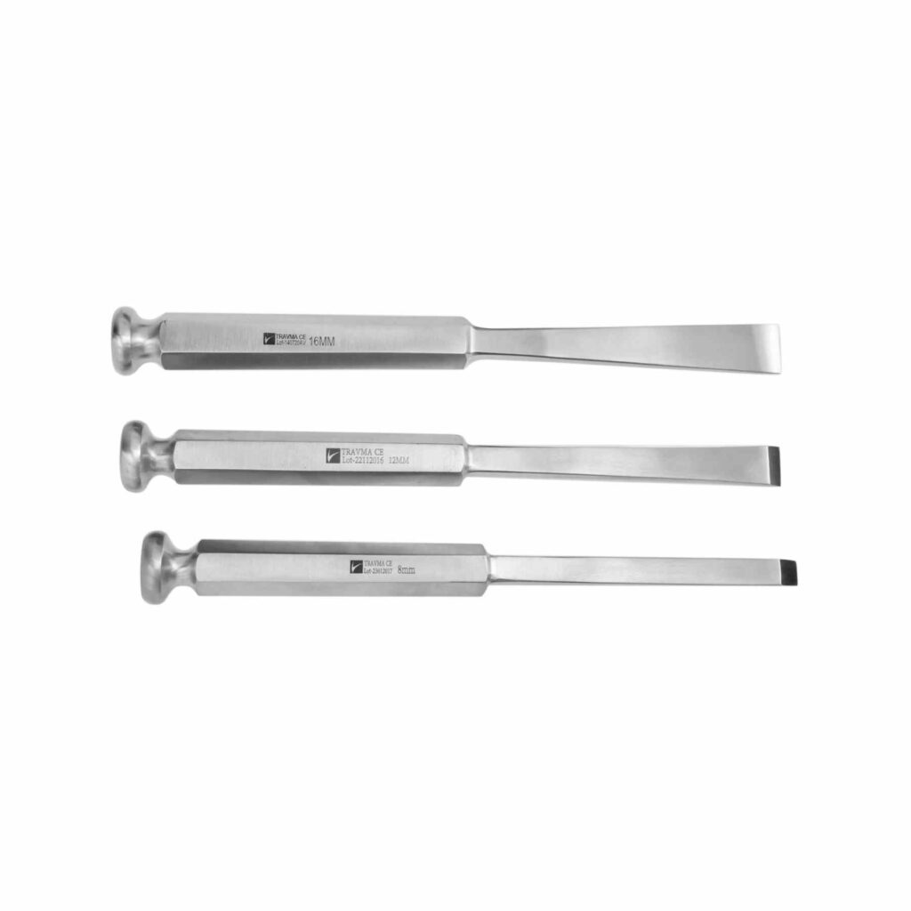 OSTEOTOMO DE 240 MM LONGITUD CON MANGO - Travma medical