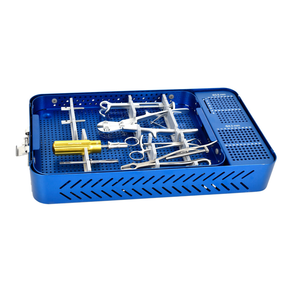 SET DE INSTRUMENTAL LCP/DCP 3.5 MM PARA PEQUEÑOS FRAGMENTOS - Travma medical