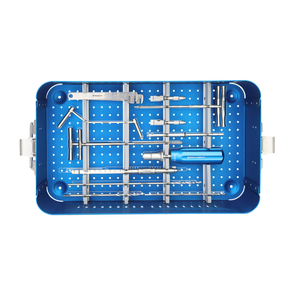 SET DE INSTRUMENTAL LCP PARA OSTEOTOMÍA TIPO PUDDU - Travma medical