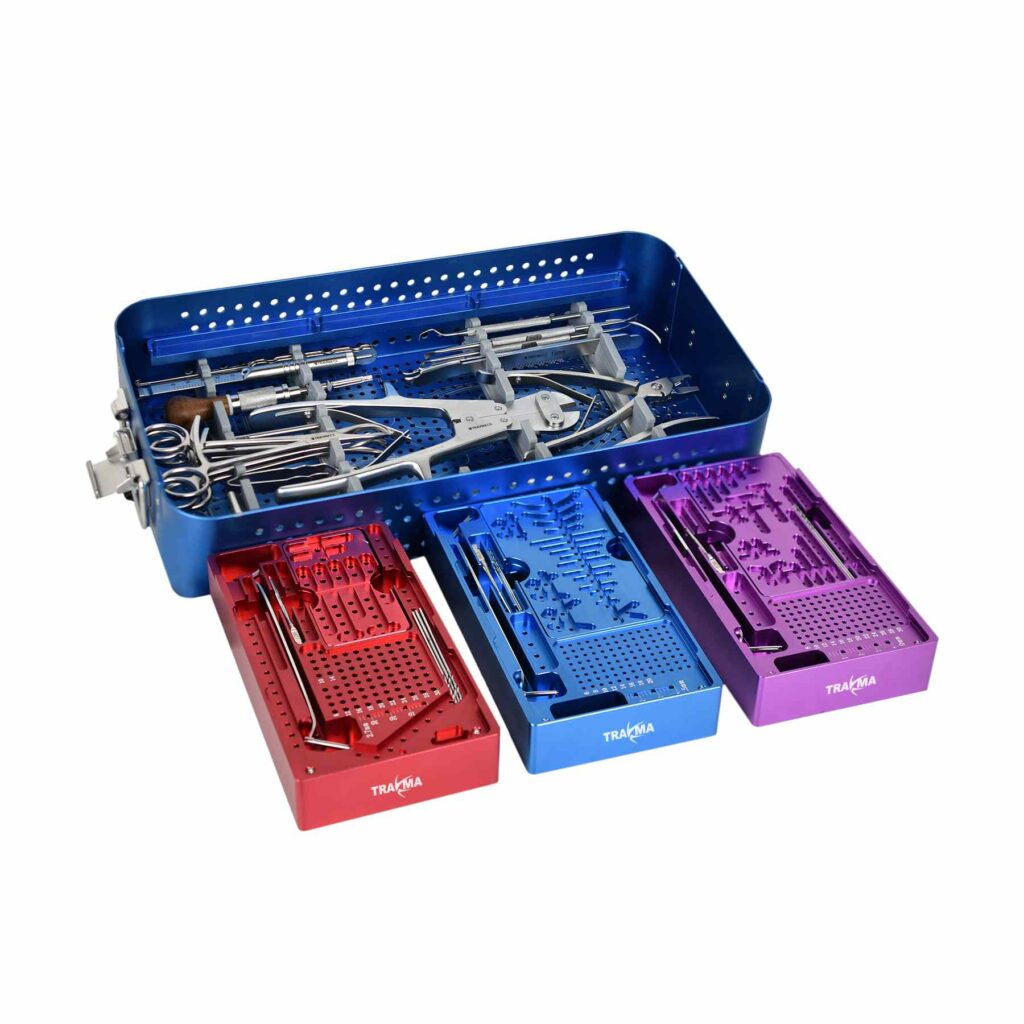 SET DE INSTRUMENTAL PARA MAXILOFACIAL 1.5/2.0MM - Travma medical